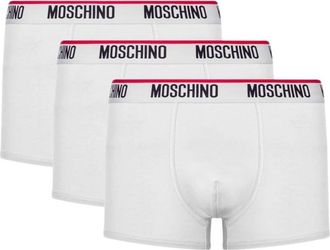 Moschino Homme, Sous-v&ecirc;tements, Blanc, Taille: M Bottoms