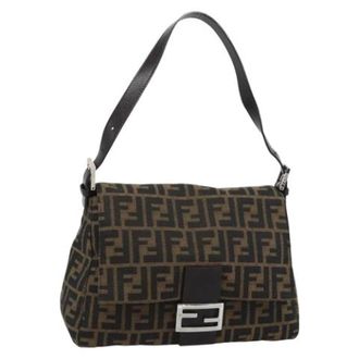 Fendi Pre-owned Zucca Canvas Shoulder Bag - - Pre-owned - Damen - Braun - ONE SIZE