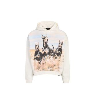 Represent Sweat &agrave; capuche imprim&eacute; chiens en coton