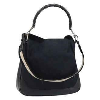 Gucci Sac &agrave; main en toile Pre-owned - Femme - Pre-owned - Noir - Taille: ONE Size