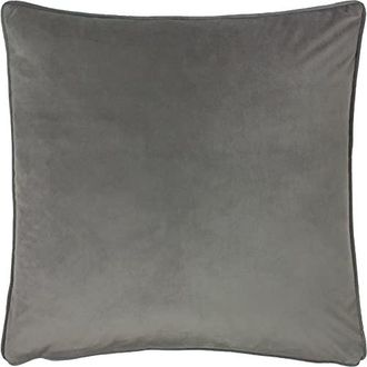 furn. Evans Lichfield Opulenz Kissenbezug, Samt, Stahl, 55 x 55cm