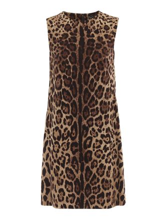Dolce & Gabbana Kurzes Kleid - Animal