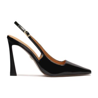 Kazar Lackierte absatzlose Pumps - - Shoes - Damen - Schwarzk - 37 EU