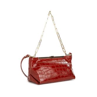 Saison 1865 Debby-Tasche aus Leder - Rot