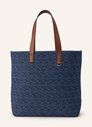 Fendi Shopper Medium blau