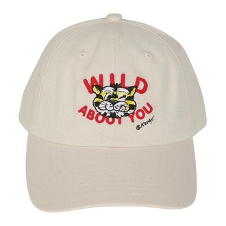 Kenzo Homme, Accessoires, Beige, Taille: ONE Size Casquette Brod&eacute;e Tigre Sauvage