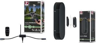 Paulmann 180.11 Outdoor Plug & Shine Controller IP68 Remote Control 18011 Fernbedienung Aussenleuchten Zubeh&ouml;r & 939.04 Outdoor Plug & Shine Cover Kunststoff 9