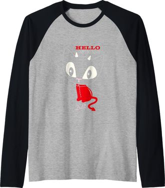 Pussy Deluxe Hello Ween Cat Raglan