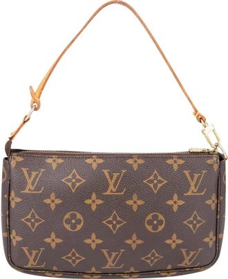 Louis Vuitton Crossbody Bags - Louis Vuitton Canvas Monogram Pochette Accessoire - Gr. unisize - in Bunt - f&uuml;r Damen