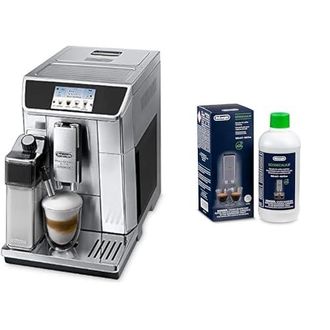 DeLonghi PrimaDonna Elite Experience ECAM 656.85.MS Kaffeevollautomat mit LatteCrema Milchsystem, Cappuccino, App-Steuerung, Trinkschokoladenfunktion, Edelstah