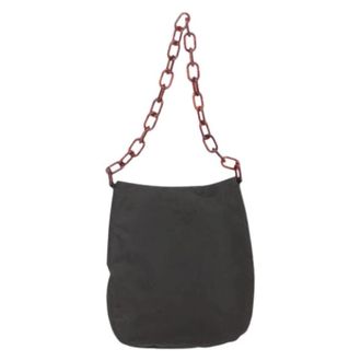 Prada Pre-owned Vintage Nylon Schultertasche - - Pre-owned - Damen - Braun - ONE SIZE