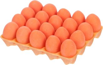 Cabilock Eierhalter Mini-Lebensmittel-modellbausatz Eierhalterschale Spielhaus-küchenspielzeug Spiellebensmittel-Eier Mini-küchenrequisiten Puppenhaus-küchende