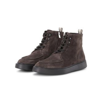Officine Creative Low-Top Sneaker - Stiefel Frame aus Veloursleder - Gr. 45 (EU) - in Braun - f&uuml;r Damen