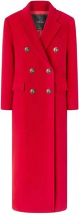 Pinko Pinko, Femme, Manteaux, Rouge, Taille: 44 FR Manteaux
