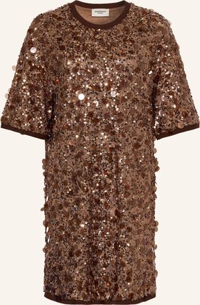 Max Mara Weekend Max Mara Kleid Eburnea Mit Pailletten braun