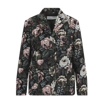 Dries Van Noten Brea Jacquard Jacke - - Jackets - Damen - Schwarzk - L