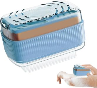 Generico Seifenhalter mit Deckel, Schaumseife mit Rolle, Sp&uuml;ll&ouml;sung mit Abtropfgitter f&uuml;r Camping, Reisen, Sp&uuml;le, Schlafzimmer, f&uuml;r alle