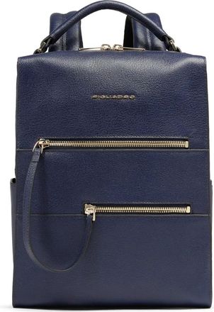 Piquadro Femme, Sacs, Bleu, Taille: ONE Size W140 Backpack 14