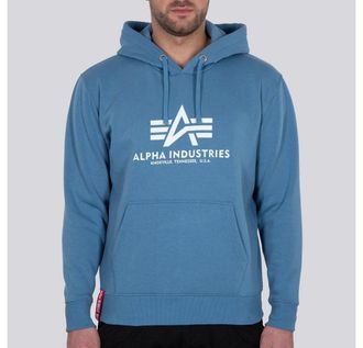 Alpha Industries Kapuzenpullover (Hoodie) Basic Logo airforceblau Herren