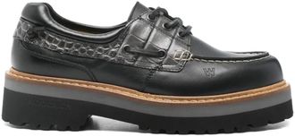 Woolrich Loafer - Flat Shoes Black - Gr. 38,5 (EU) - in Schwarz - f&uuml;r Damen