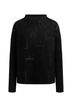 soccx Sweater mit &uuml;berschnittenen Schultern