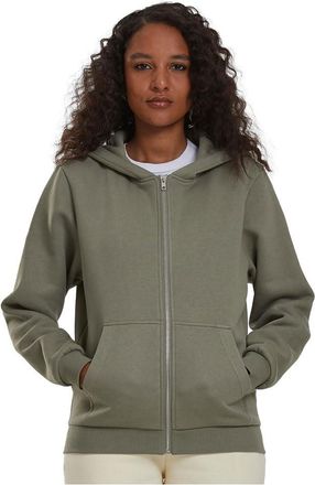 Urban Classics Mens TB7286-Ladies Fluffy Zip Hoody Sweatshirt, paleolive, S