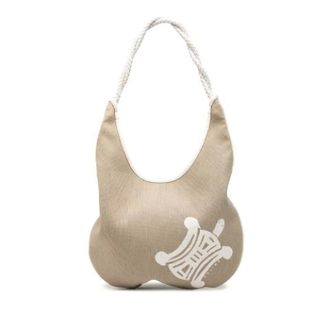 Celine Pre-owned Toile sacs-celine - Femme - Pre-owned - Beige - Taille: ONE Size