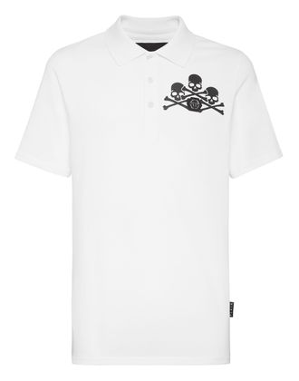 Philipp Plein Poloshirt Skull