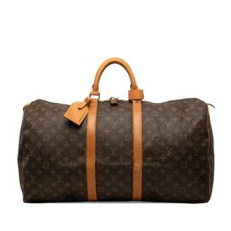 Louis Vuitton Pre-owned Keepall 55 - Femme - Pre-owned - Brun - Taille: ONE Size