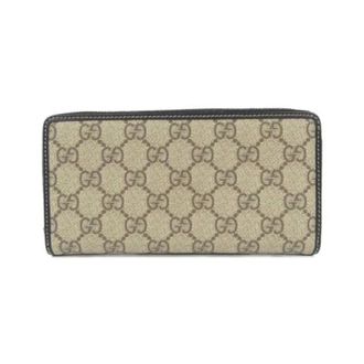 Gucci Portefeuille en toile Pre-owned - Femme - Pre-owned - Beige - Taille: ONE Size