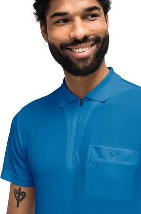 Maier Sports Poloshirt Arwin 2.0 Herren Polo kurzarm, leichtes Shirt, Funktionsshirt mit Kragen Reg Fit
