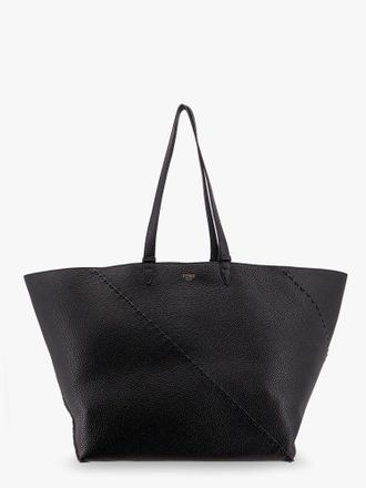 Fendi Diagonal selleria large leather shopping bag - FENDI - gender_Man