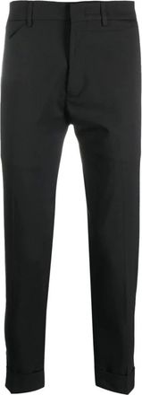 low brand Homme, Pantalons, Noir, Taille: W31 Chinos coupe droite
