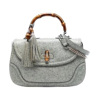 Gucci Pre-owned Bamboo Satchel - - Pre-owned - Damen - Grau - ONE SIZE