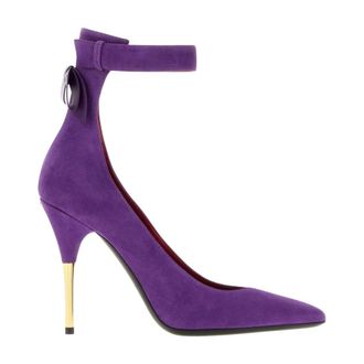 Valentino Garavani Femme, Chaussures, Violet, Taille: 41 EU Fatale Suede Escarpins 105mm