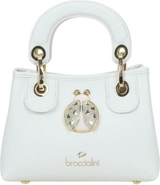 Braccialini Femme, Sacs, Blanc, Taille: ONE Size Beth Jewels