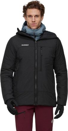 Mammut Winterjacke Rime Pro Belay Insulated Hooded (Bergsteigen, warm) schwarz Herren