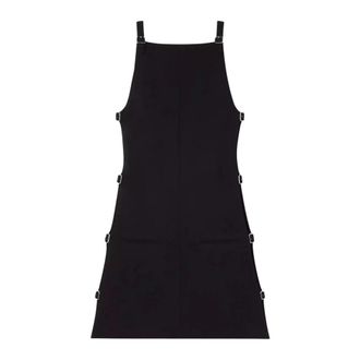 Courr&egrave;ges Schwarzes Woll-Minikleid - - Dresses - Damen - Schwarzk - XS