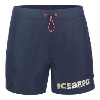 Iceberg Herren, Bademode, Blau, SGr&ouml;&szlig;e