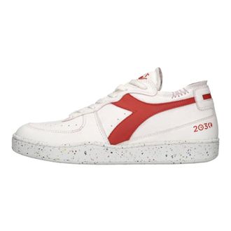 Diadora Homme, Chaussures, Blanc, Taille: 41 EU Mi Basket Row Cut 2030