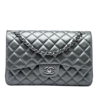Chanel Pre-owned Classic Double Flap Shoulder Bag - - Pre-owned - Damen - Grau - ONE SIZE