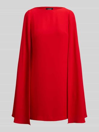Lauren Ralph Lauren Eng anliegendes Cocktailkleid mit integriertem Cape