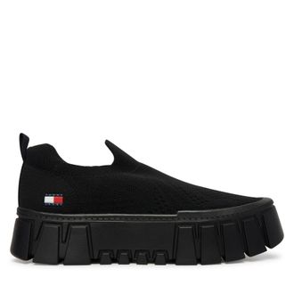 Tommy Jeans Sneakers Tommy Jeans Tjw Chunky Knit Sneaker EN0EN03014 Schwarz