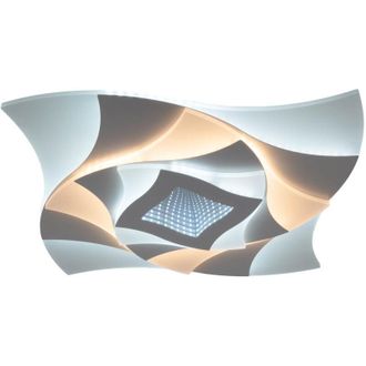 N&auml;ve Deckenlampe Deckenleuchte Schlafzimmerlampe dimmbar Fernbedienung LED L 48 cm