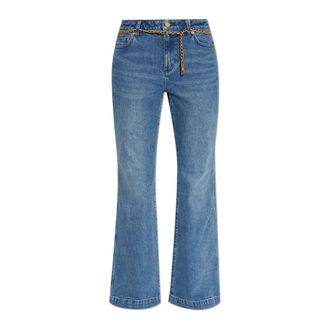 Michael Kors Jeans mit ausgestellten Beinen - - Jeans - Damen - Blau - M