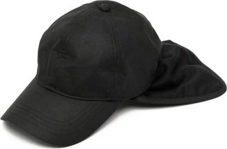 Kaptain Sunshine x Barbour Caped Baseballkappe - Schwarz