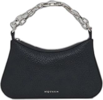 Alexander McQueen Mini T-Buckle Clutch - - Bags - Damen - Schwarzk - ONE SIZE
