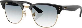 Ray-Ban unisex, Accessoires, Noir, Taille: 54 MM Clubmaster Reverse