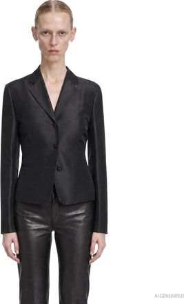 Gucci Fine Silk Faille Blazer