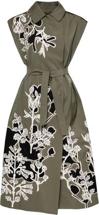 Biyan &Auml;rmelloses Kleid - Gr&uuml;n